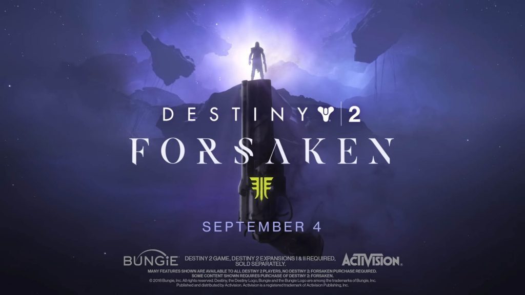 Destiny 2: Forsaken DLC adds a ton of new weapons | BarrelRolled